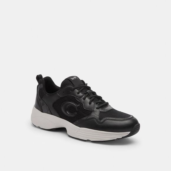 Coach | Shoes | Nwt Coach Outlet Strider Sneaker In Signature Canvas ...